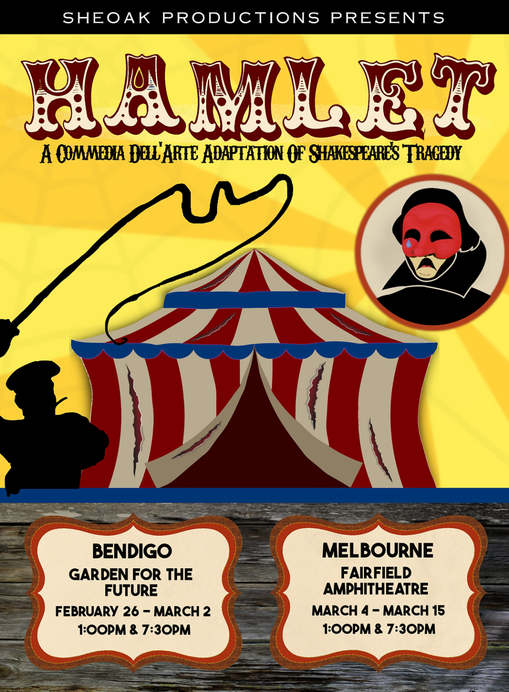 Experience Hamlet Like Never Before: A Circus-Themed Tragedy