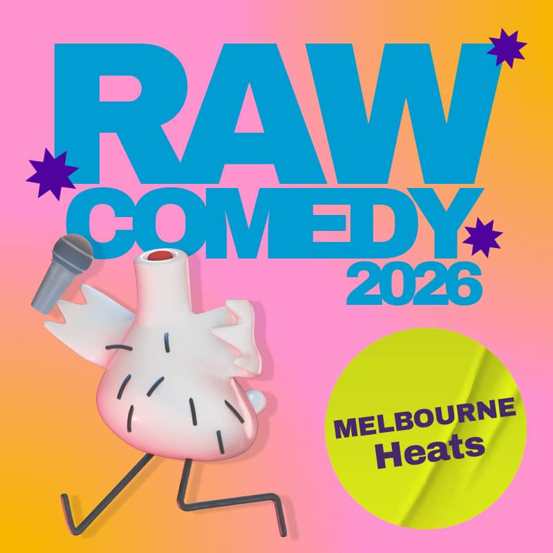 Melbourne International Comedy Festival Raw Comedy 2026